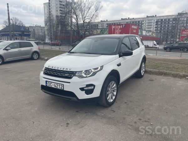 Белый Ленд Ровер Discovery Sport 2019 в Рига, объемом двигателя 2.00 л и пробегом 98 тыс. км за 18500 €, фото 2 на AUTOMOTO.COM.LV