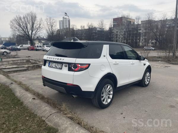 Белый Ленд Ровер Discovery Sport 2019 в Рига, объемом двигателя 2.00 л и пробегом 98 тыс. км за 18500 €, фото 4 на AUTOMOTO.COM.LV