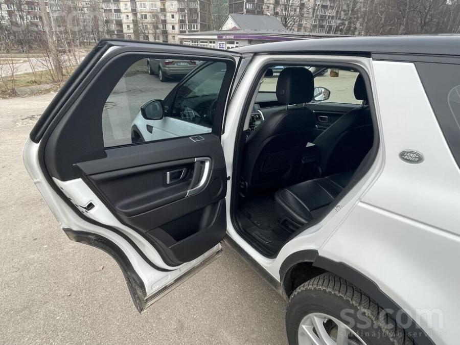 Белый Ленд Ровер Discovery Sport 2019 в Рига, объемом двигателя 2.00 л и пробегом 98 тыс. км за 18500 €, фото 9 на AUTOMOTO.COM.LV