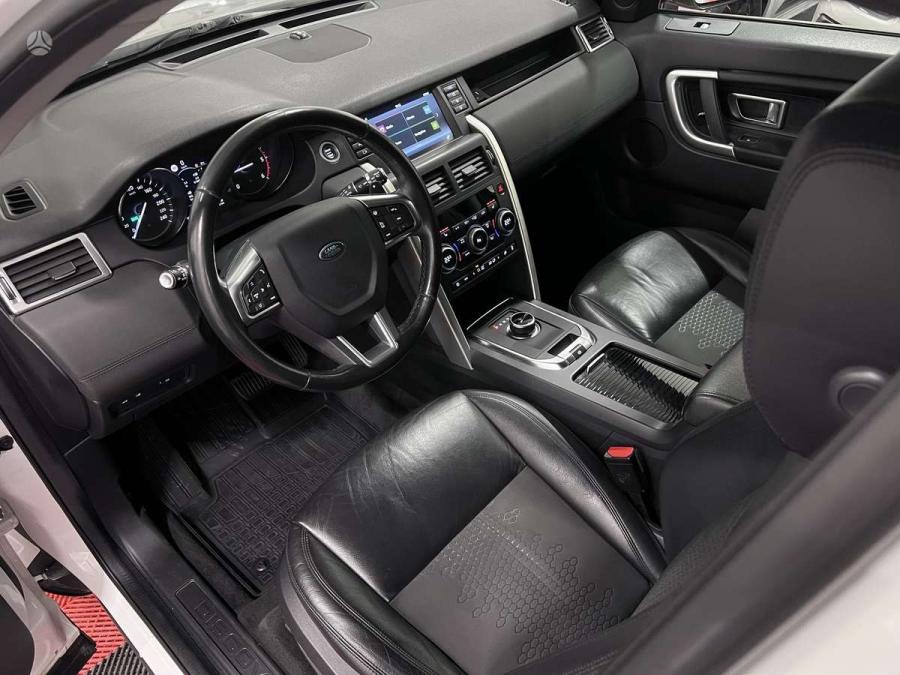 Белый Ленд Ровер Discovery Sport 2019 в Вильнюс, объемом двигателя 2.00 л и пробегом 189 тыс. км за 17290 €, фото 12 на AUTOMOTO.COM.LV
