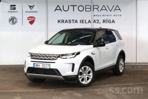 White Land Rover Discovery Sport 2019 in Riga, with an engine capacity of 2.00 L and mileage of 132 thousand km for 15990 €, photo  on AUTOMOTO.COM.LV