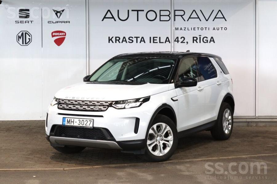 Белый Ленд Ровер Discovery Sport 2019 в Рига, объемом двигателя 2.00 л и пробегом 132 тыс. км за 15990 €, фото 1 на AUTOMOTO.COM.LV