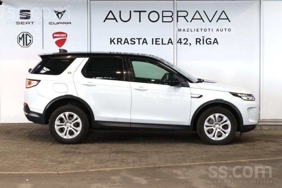 Белый Ленд Ровер Discovery Sport 2019 в Рига, объемом двигателя 2.00 л и пробегом 132 тыс. км за 15990 €, фото 6 на AUTOMOTO.COM.LV