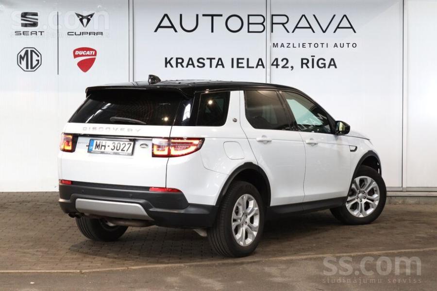 Белый Ленд Ровер Discovery Sport 2019 в Рига, объемом двигателя 2.00 л и пробегом 132 тыс. км за 15990 €, фото 7 на AUTOMOTO.COM.LV