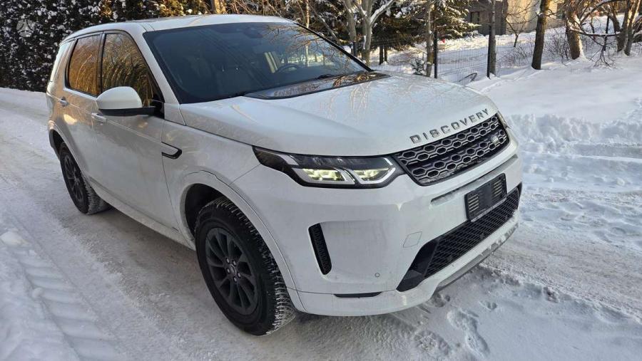 White Land Rover Discovery Sport 2020 in Panevezys, with an engine capacity of 2.00 L and mileage of 118 thousand km for 15800 €, photo 30 on AUTOMOTO.COM.LV