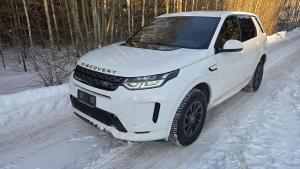 White Land Rover Discovery Sport 2020 in Panevezys, with an engine capacity of 2.00 L and mileage of 118 thousand km for 15800 €, photo 32 on AUTOMOTO.COM.LV