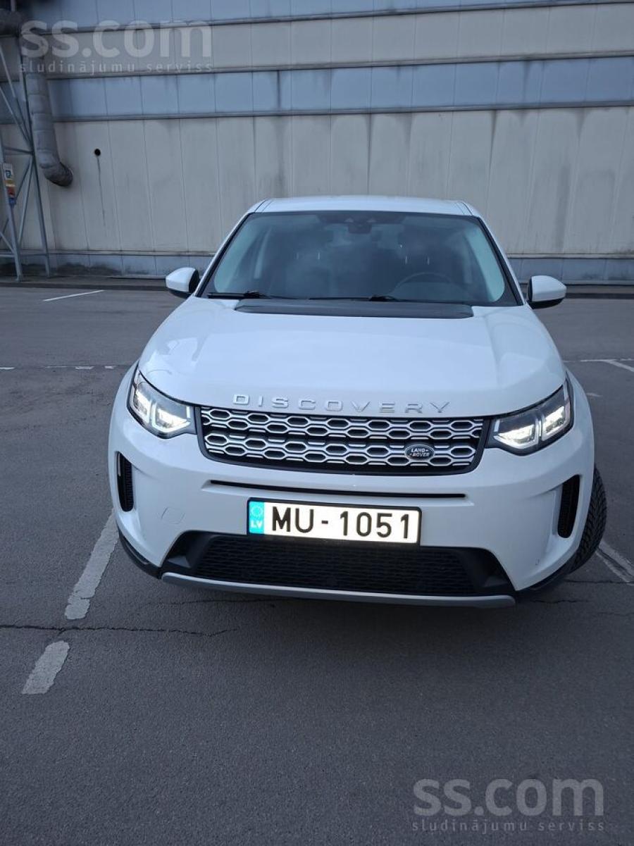 Белый Ленд Ровер Discovery Sport 2020 в Рига, объемом двигателя 2.00 л и пробегом 71 тыс. км за 18500 €, фото 1 на AUTOMOTO.COM.LV