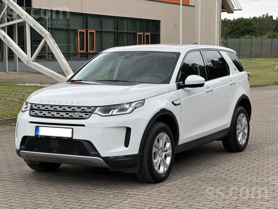 Белый Ленд Ровер Discovery Sport 2020 в Рига, объемом двигателя 2.00 л и пробегом 98 тыс. км за 17900 €, фото 1 на AUTOMOTO.COM.LV