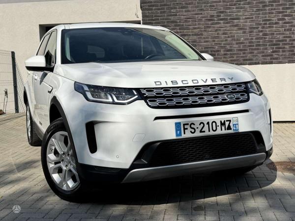 White Land Rover Discovery Sport 2020 in Kaunas, with an engine capacity of 2.00 L and mileage of 177 thousand km for 13999 €, photo 6 on AUTOMOTO.COM.LV