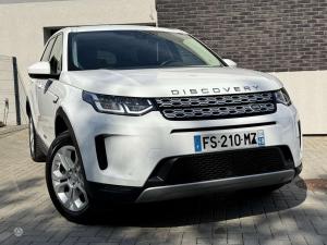 White Land Rover Discovery Sport 2020 in Kaunas, with an engine capacity of 2.00 L and mileage of 177 thousand km for 13999 €, photo 7 on AUTOMOTO.COM.LV