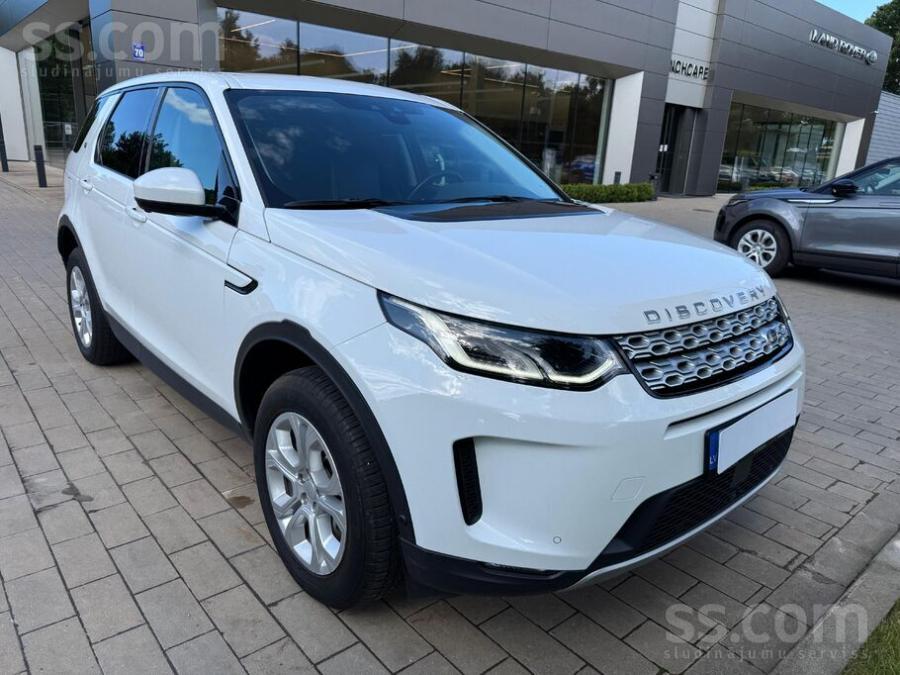Balts Land Rover Discovery Sport 2020 Rīga, ar dzinēja tilpumu 2.00 L un nobraukumu 98 tūkst. km par 16790 €, foto 1 vietnē AUTOMOTO.COM.LV