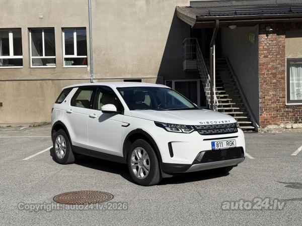 White Land Rover Discovery Sport 2020 in Tallinn, with an engine capacity of 2.00 L and mileage of 132 thousand km for 21500 €, photo 1 on AUTOMOTO.COM.LV