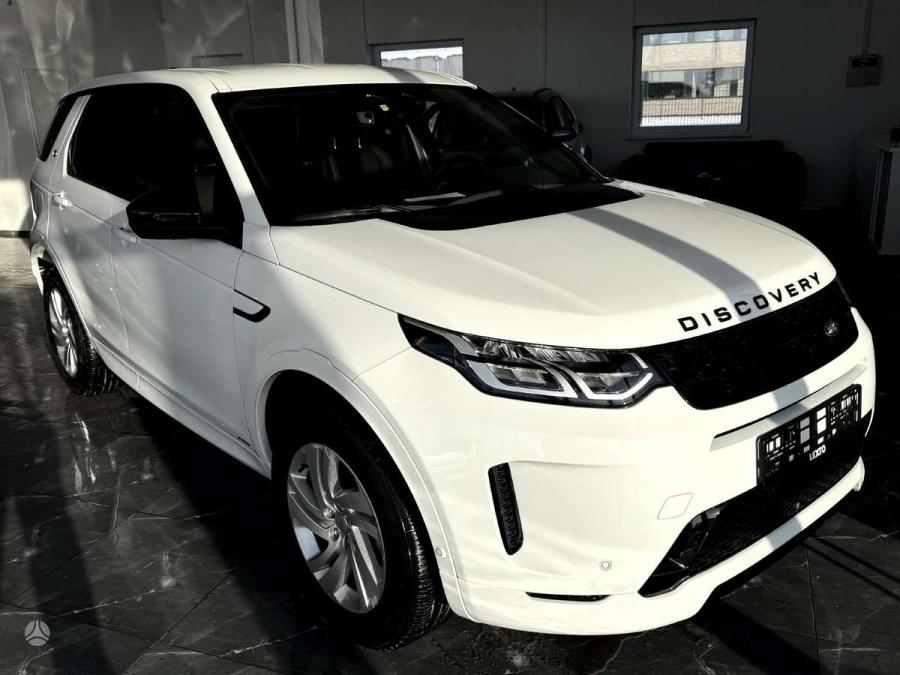 Белый Ленд Ровер Discovery Sport 2021 в Паневежис, объемом двигателя 2.00 л и пробегом 56 тыс. км за 23900 €, фото 1 на AUTOMOTO.COM.LV