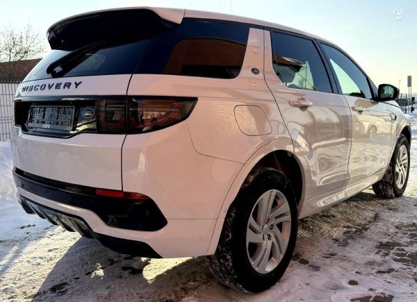 White Land Rover Discovery Sport 2021 in Panevezys, with an engine capacity of 2.00 L and mileage of 56 thousand km for 23900 €, photo 9 on AUTOMOTO.COM.LV