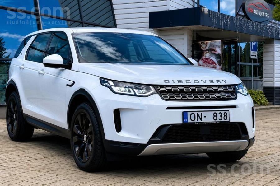 Balts Land Rover Discovery Sport 2021 Daugavpils, ar dzinēja tilpumu 2.00 L un nobraukumu 69 tūkst. km par 18450 €, foto 1 vietnē AUTOMOTO.COM.LV