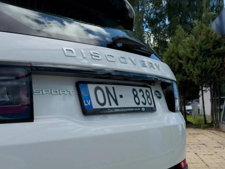 Белый Ленд Ровер Discovery Sport 2021 в Даугавпилс, объемом двигателя 2.00 л и пробегом 69 тыс. км за 18450 €, фото 23 на AUTOMOTO.COM.LV