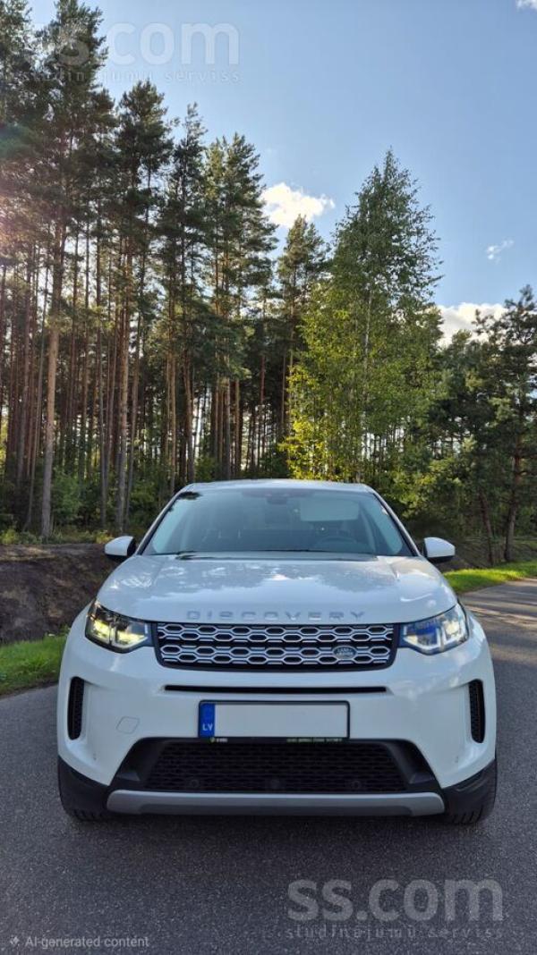 Balts Land Rover Discovery Sport 2021 Rīga, ar dzinēja tilpumu 2.00 L un nobraukumu 103 tūkst. km par 17900 €, foto 1 vietnē AUTOMOTO.COM.LV
