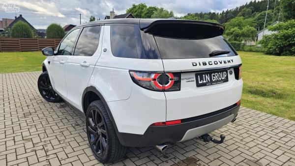 White Land Rover Discovery Sport 2015 in Prienai, with an engine capacity of 2.20 L and mileage of 208 thousand km for 12500 €, photo 4 on AUTOMOTO.COM.LV