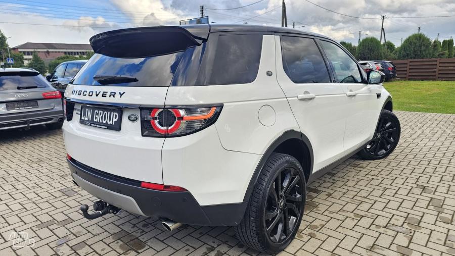 Белый Ленд Ровер Discovery Sport 2015 в Пренай, объемом двигателя 2.20 л и пробегом 208 тыс. км за 12500 €, фото 7 на AUTOMOTO.COM.LV