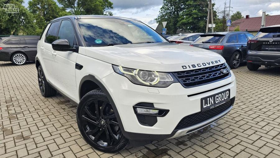 Белый Ленд Ровер Discovery Sport 2015 в Пренай, объемом двигателя 2.20 л и пробегом 208 тыс. км за 12500 €, фото 9 на AUTOMOTO.COM.LV