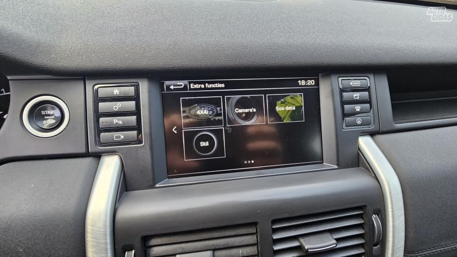 Белый Ленд Ровер Discovery Sport 2015 в Пренай, объемом двигателя 2.20 л и пробегом 208 тыс. км за 12500 €, фото 19 на AUTOMOTO.COM.LV