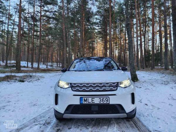 Balts Land Rover Discovery Sport 2021 Šilutė, ar dzinēja tilpumu 2.00 L un nobraukumu 21 tūkst. km par 25999 €, foto 1 vietnē AUTOMOTO.COM.LV