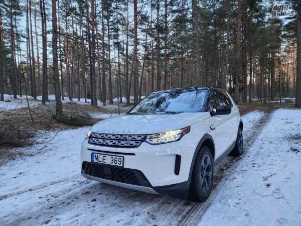 Balts Land Rover Discovery Sport 2021 Šilutė, ar dzinēja tilpumu 2.00 L un nobraukumu 21 tūkst. km par 25999 €, foto 8 vietnē AUTOMOTO.COM.LV