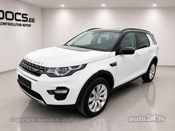 White Land Rover Discovery Sport 2015 in Tallinn, with an engine capacity of 2.20 L and mileage of 205 thousand km for 12900 €, photo 1 on AUTOMOTO.COM.LV