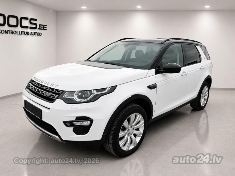 Balts Land Rover Discovery Sport 2015 Tallina, ar dzinēja tilpumu 2.20 L un nobraukumu 205 tūkst. km par 12900 €, foto 1 vietnē AUTOMOTO.COM.LV