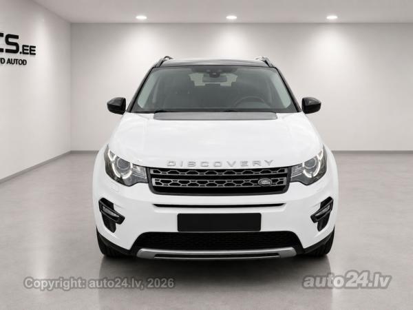 White Land Rover Discovery Sport 2015 in Tallinn, with an engine capacity of 2.20 L and mileage of 205 thousand km for 12900 €, photo 2 on AUTOMOTO.COM.LV
