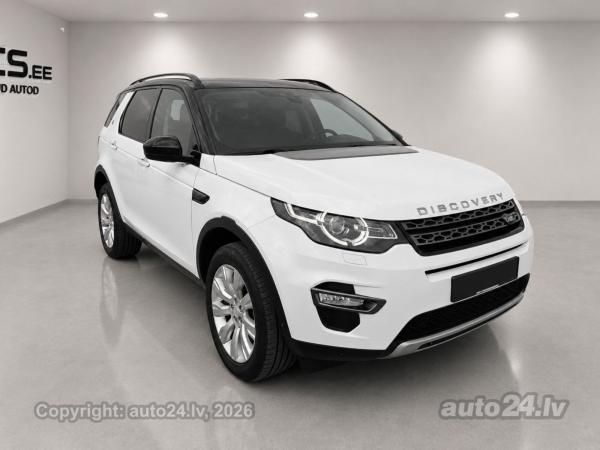 White Land Rover Discovery Sport 2015 in Tallinn, with an engine capacity of 2.20 L and mileage of 205 thousand km for 12900 €, photo 3 on AUTOMOTO.COM.LV