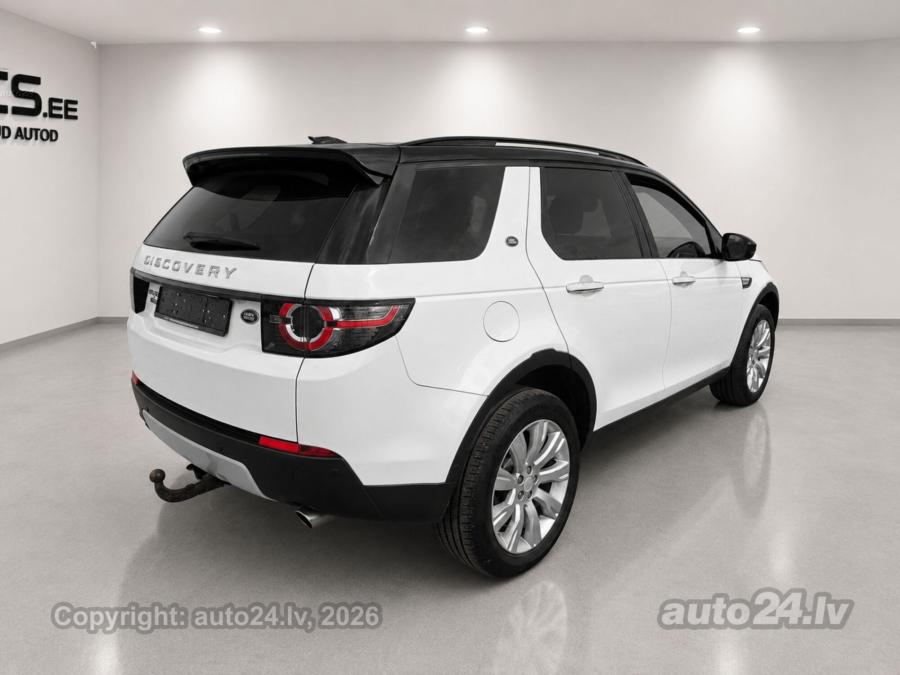 Balts Land Rover Discovery Sport 2015 Tallina, ar dzinēja tilpumu 2.20 L un nobraukumu 205 tūkst. km par 12900 €, foto 6 vietnē AUTOMOTO.COM.LV
