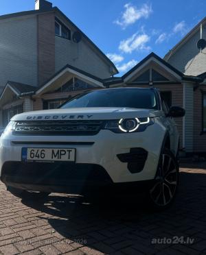 White Land Rover Discovery Sport 2016 in Tallinn, with an engine capacity of 2.00 L and mileage of 159 thousand km for 11900 €, photo  on AUTOMOTO.COM.LV