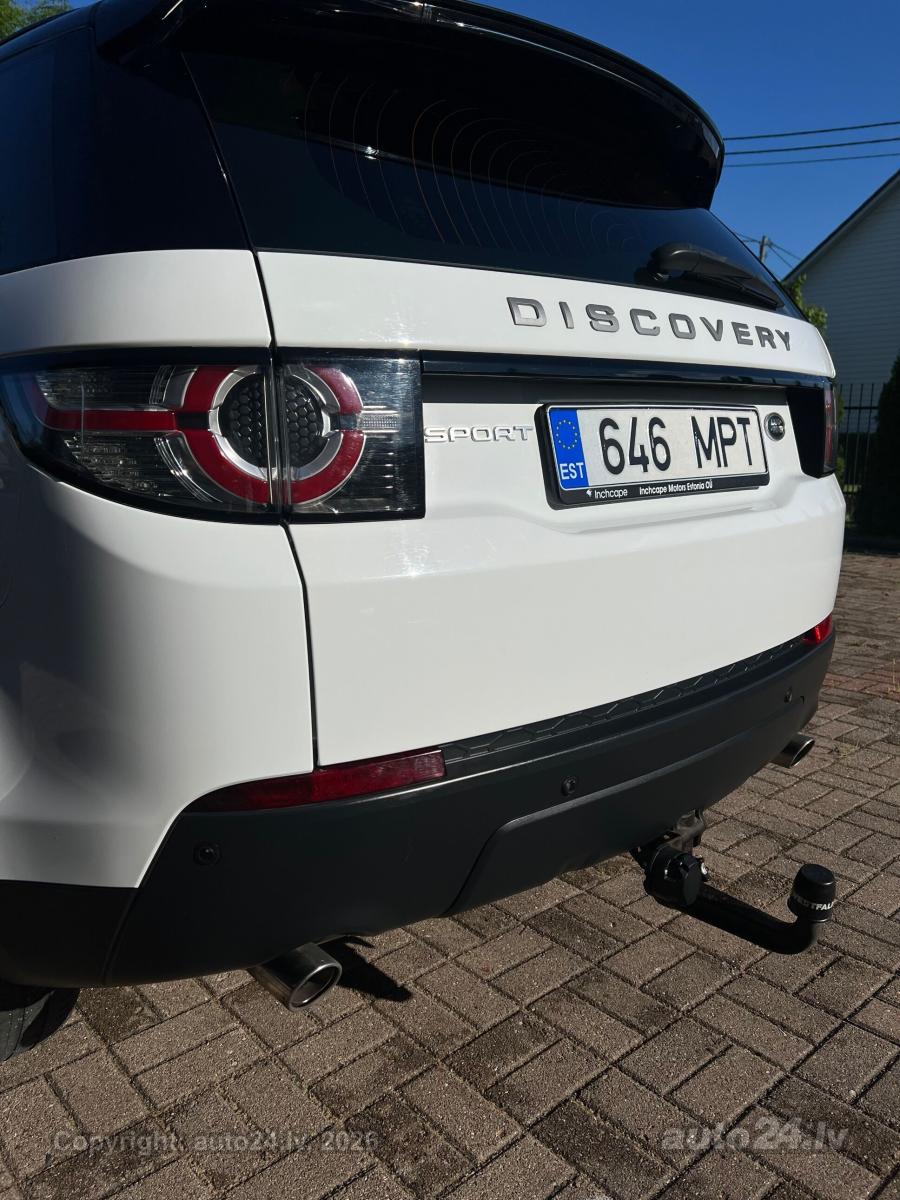 Белый Ленд Ровер Discovery Sport 2016 в Таллин, объемом двигателя 2.00 л и пробегом 159 тыс. км за 11900 €, фото 9 на AUTOMOTO.COM.LV