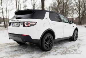 White Land Rover Discovery Sport 2017 in Tallinn, with an engine capacity of 2.00 L and mileage of 197 thousand km for 12990 €, photo 6 on AUTOMOTO.COM.LV