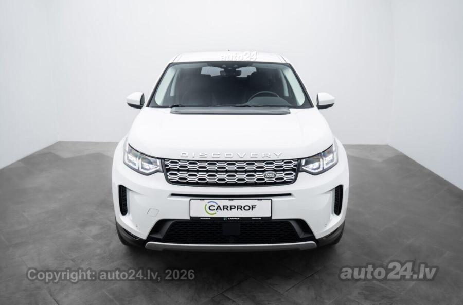 White Land Rover Discovery Sport 2020 in Tallinn, with an engine capacity of 2.00 L and mileage of 144 thousand km for 21899 €, photo 2 on AUTOMOTO.COM.LV