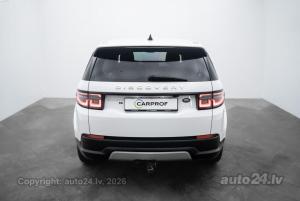 White Land Rover Discovery Sport 2020 in Tallinn, with an engine capacity of 2.00 L and mileage of 144 thousand km for 21899 €, photo 5 on AUTOMOTO.COM.LV