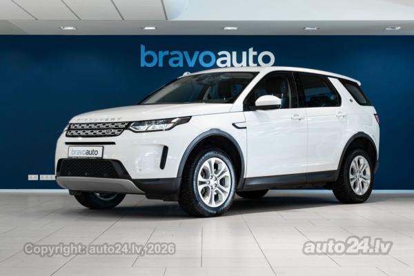 White Land Rover Discovery Sport 2020 in Tallinn, with an engine capacity of 2.00 L and mileage of 111 thousand km for 22990 €, photo 1 on AUTOMOTO.COM.LV