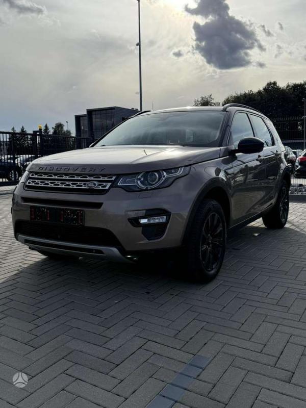 Желтый Ленд Ровер Discovery Sport 2015 в Каунас, объемом двигателя 2.18 л и пробегом 215 тыс. км за 11600 €, фото 9 на AUTOMOTO.COM.LV