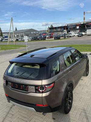 Yellow Land Rover Discovery Sport 2015 in Kaunas, with an engine capacity of 2.18 L and mileage of 215 thousand km for 11600 €, photo 13 on AUTOMOTO.COM.LV