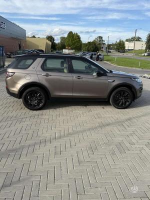 Yellow Land Rover Discovery Sport 2015 in Kaunas, with an engine capacity of 2.18 L and mileage of 215 thousand km for 11600 €, photo 14 on AUTOMOTO.COM.LV
