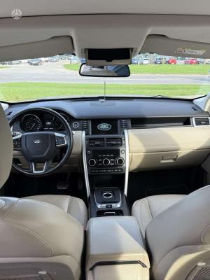 Yellow Land Rover Discovery Sport 2015 in Kaunas, with an engine capacity of 2.18 L and mileage of 215 thousand km for 11600 €, photo 20 on AUTOMOTO.COM.LV