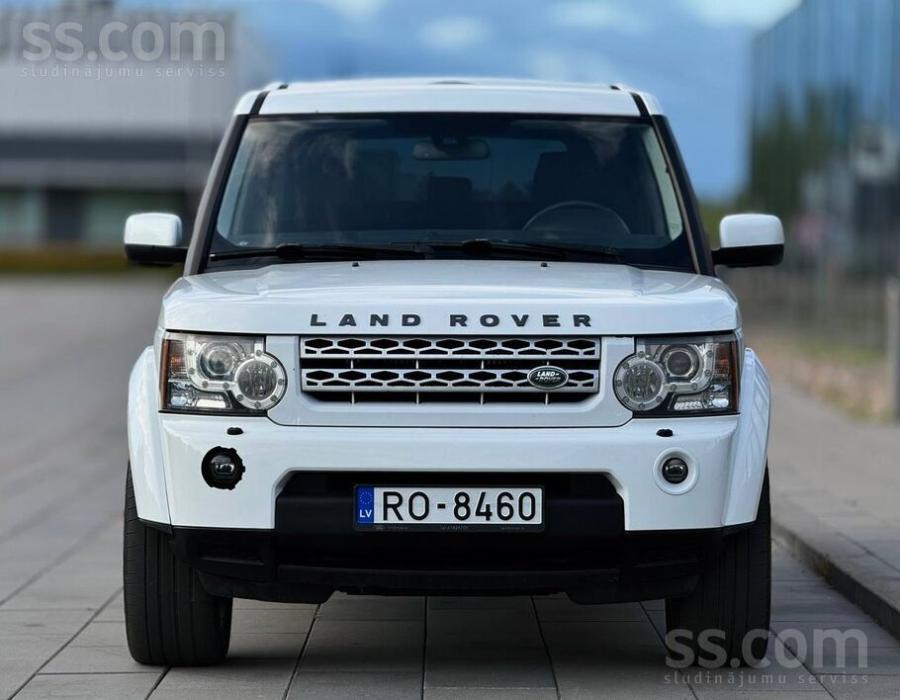 Balts Land Rover Discovery 2011 Rīga, ar dzinēja tilpumu 3.00 L un nobraukumu 234 tūkst. km par 11000 €, foto 1 vietnē AUTOMOTO.COM.LV