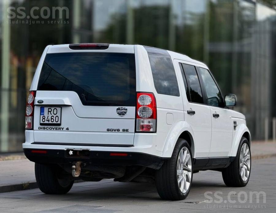 Balts Land Rover Discovery 2011 Rīga, ar dzinēja tilpumu 3.00 L un nobraukumu 234 tūkst. km par 11000 €, foto 6 vietnē AUTOMOTO.COM.LV