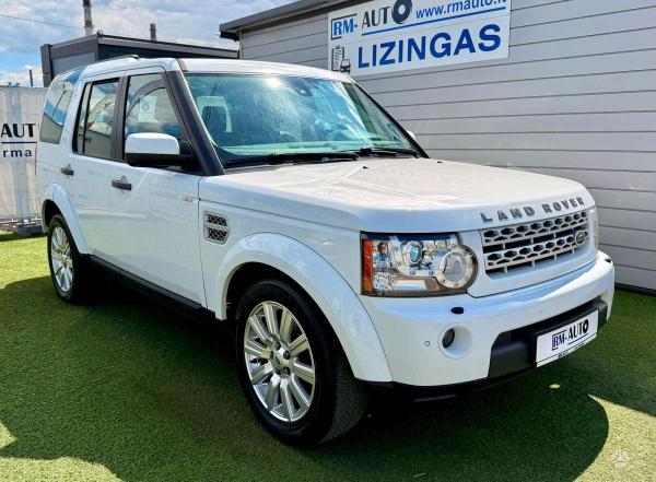 White Land Rover Discovery 2011 in Panevezys, with an engine capacity of 2.99 L and mileage of 292 thousand km for 8500 €, photo 3 on AUTOMOTO.COM.LV