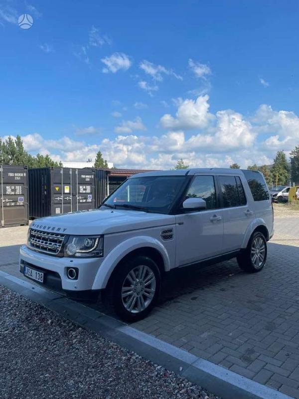 Balts Land Rover Discovery 2014 Klaipėda, ar dzinēja tilpumu 2.99 L un nobraukumu 320 tūkst. km par 12700 €, foto 3 vietnē AUTOMOTO.COM.LV