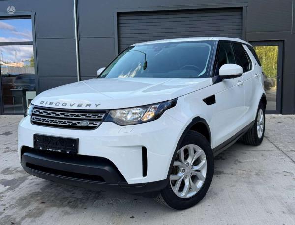 Land Rover Discovery 2019 in Utena on AUTOMOTO.COM.LV White Land Rover Discovery 2019 in Utena, with an engine capacity of 2.00 L and mileage of 86 thousand km for 17990 €, photo 1 on AUTOMOTO.COM.LV