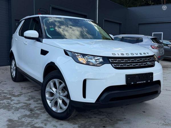 Land Rover Discovery 2019 in Utena on AUTOMOTO.COM.LV White Land Rover Discovery 2019 in Utena, with an engine capacity of 2.00 L and mileage of 86 thousand km for 17990 €, photo 3 on AUTOMOTO.COM.LV