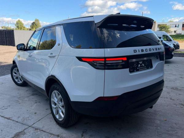 Land Rover Discovery 2019 in Utena on AUTOMOTO.COM.LV White Land Rover Discovery 2019 in Utena, with an engine capacity of 2.00 L and mileage of 86 thousand km for 17990 €, photo 5 on AUTOMOTO.COM.LV