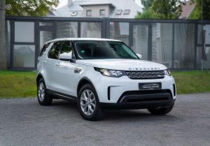 White Land Rover Discovery 2019 in Vilnius, with an engine capacity of 2.00 L and mileage of 87 thousand km for 16900 €, photo  on AUTOMOTO.COM.LV